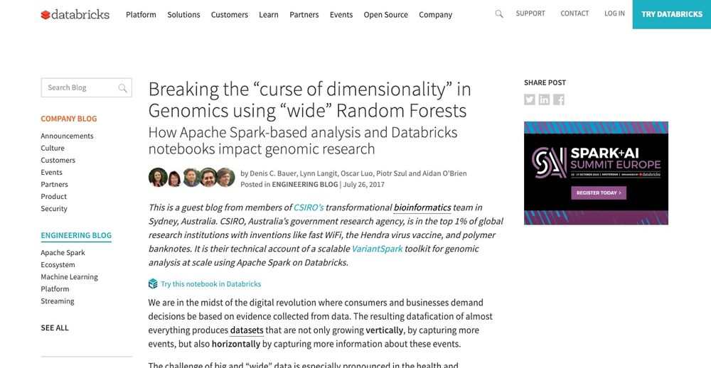Databricks: How Apache Spark-based analysis and Databricks notebooks ...